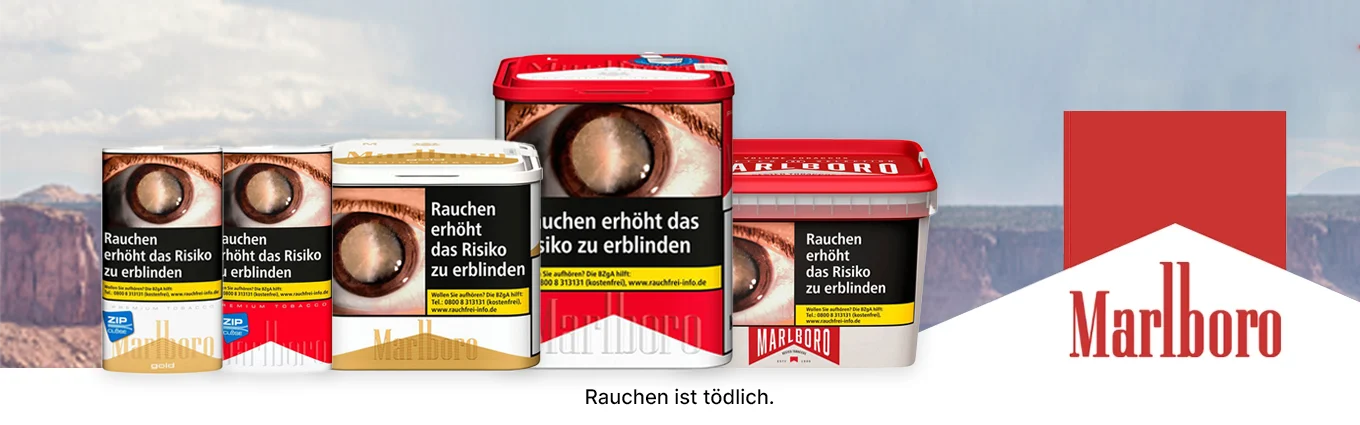 Marlboro Tabak - Alle Sorten | Jetzt kaufen!