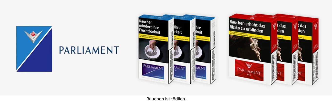 Parliament Zigaretten: Jetzt kaufen zum Tiefpreis