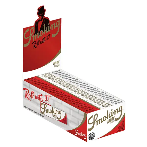 Smoking Blättchen White Regular 50 x 60 Blatt Box | TX18561