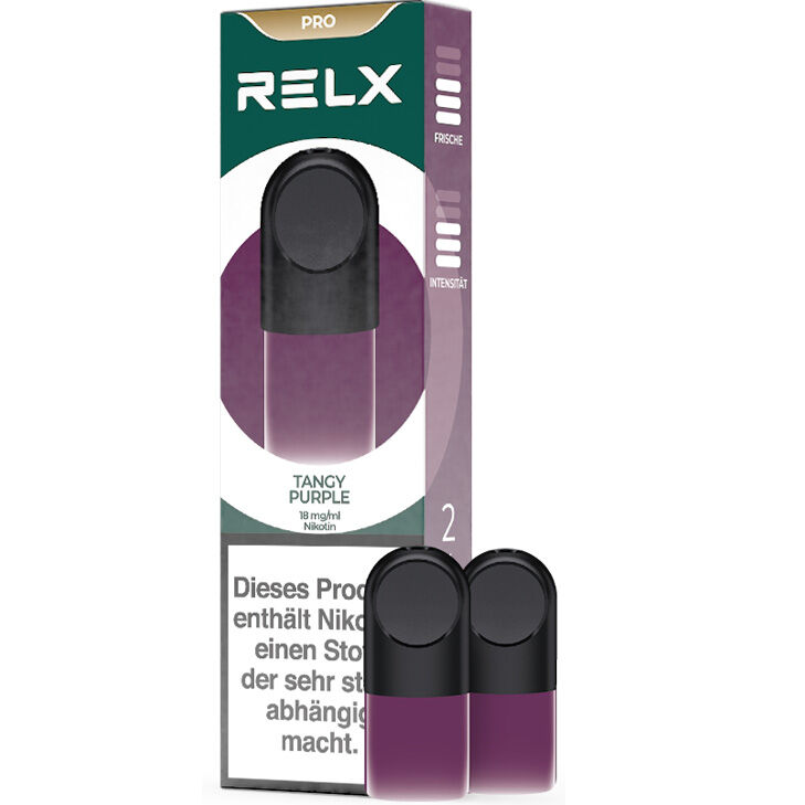 Relx Pod Pro Tangy Purple 2 x 18mg