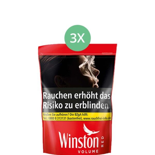 Winston Tabak kaufen zum Drehen & Stopfen: – 20 % Rabatt