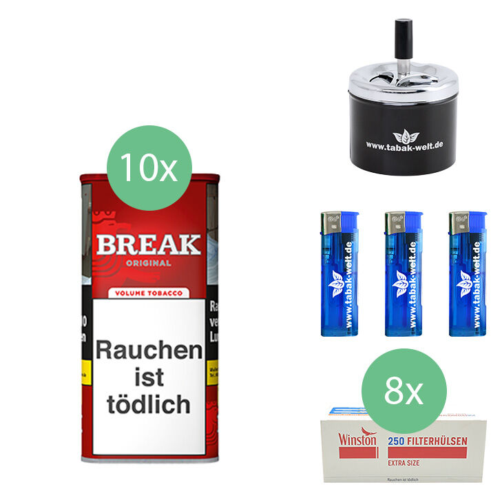Break Tabak zum unschlagbaren Preis ️ in der Tabak Welt