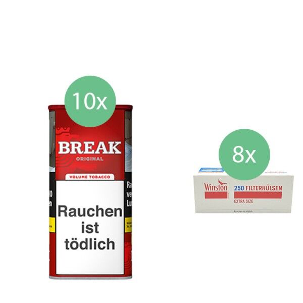 Break Tabak zum unschlagbaren Preis ️ in der Tabak Welt