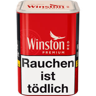 Winston Red Premium 10x Dose mit Stabfeuerzeug