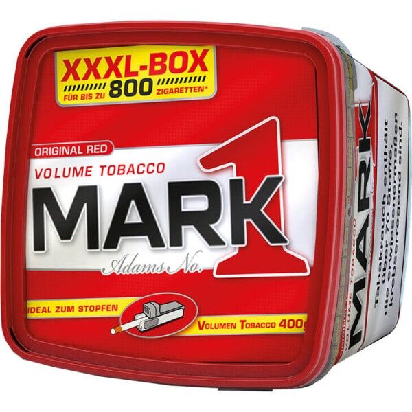 Mark 1 Red Volumentabak XXXL Box mit Filterhülsen und Mystery Box