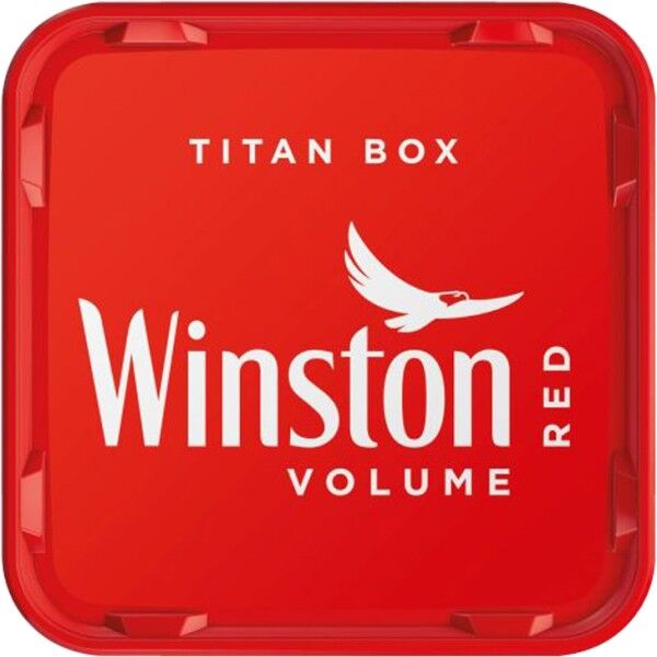 Winston Red 3 x Titan Box mit 2000 King Size Hülsen