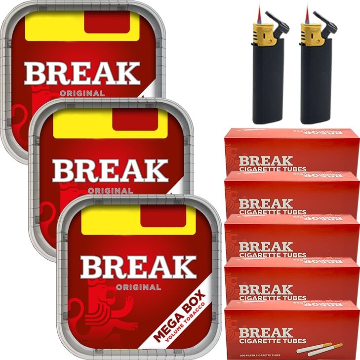 Break Tabak zum unschlagbaren Preis ️ in der Tabak Welt
