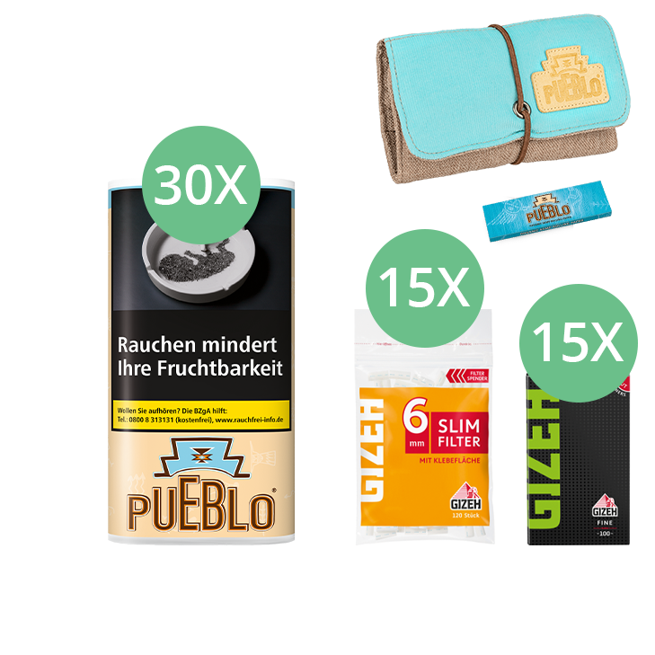 Pueblo Classic Tabak ️ Bei uns bequem Tabak online kaufen