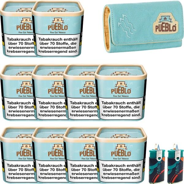 Pueblo Blue Tabak ️ Bei uns bequem Tabak online kaufen